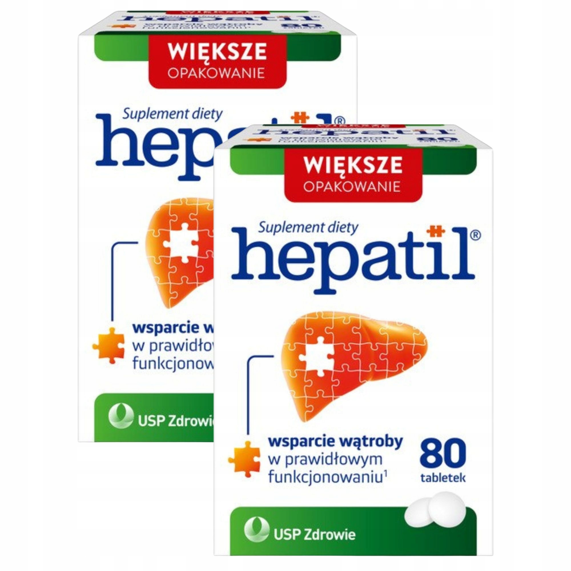 Hepatil 80 tabletek na wątrobę (5900004073411) • Cena, Opinie • Układ ...