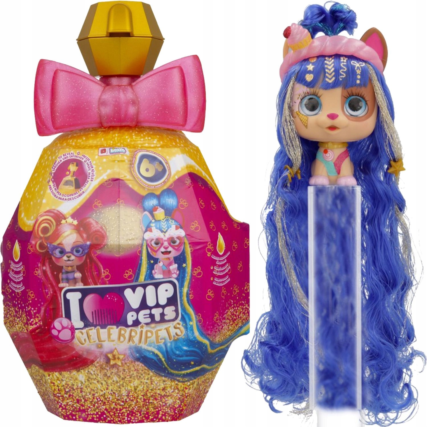 I LOVE VIP PETS CELEBRIPETS DUŻY ZESTAW PIESEK NIESPODZIANKA ...