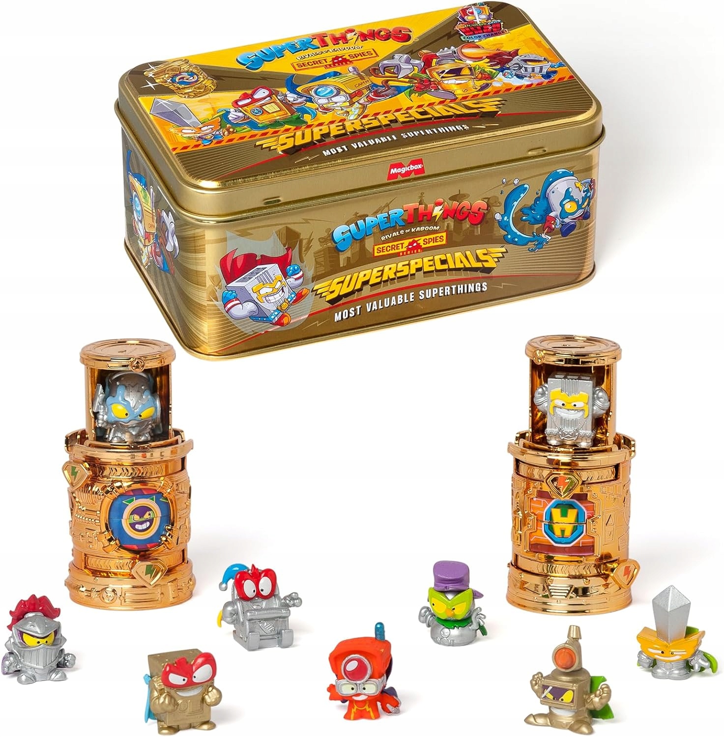 SUPERTHINGS - ZŁOTA PUSZKA SERIA 6 - SECRET SPIES - SUPERZINGS Oculus ...