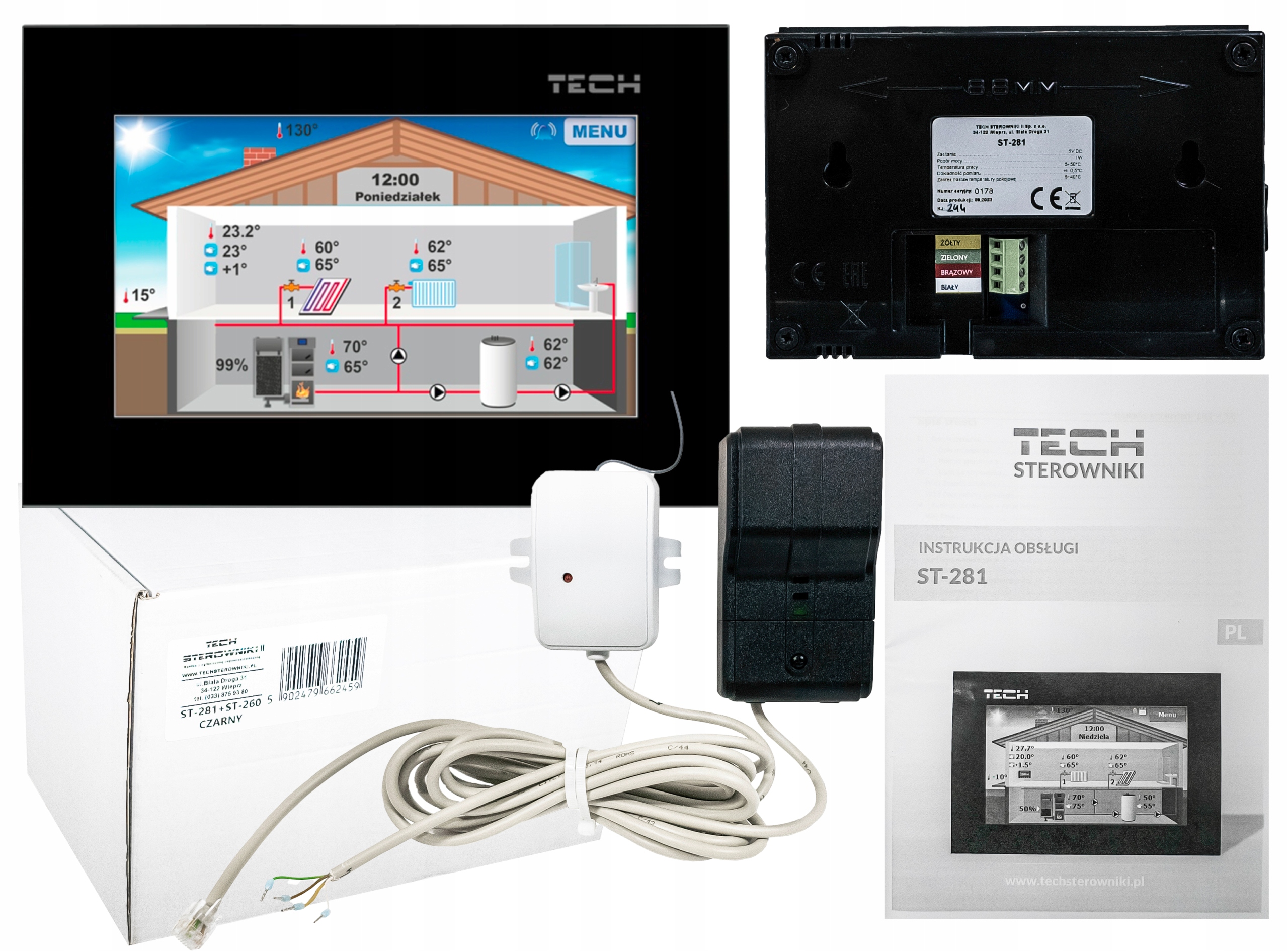 Sterownik Tech W_281_260_PL02 (5902479662459) • Cena, Opinie ...