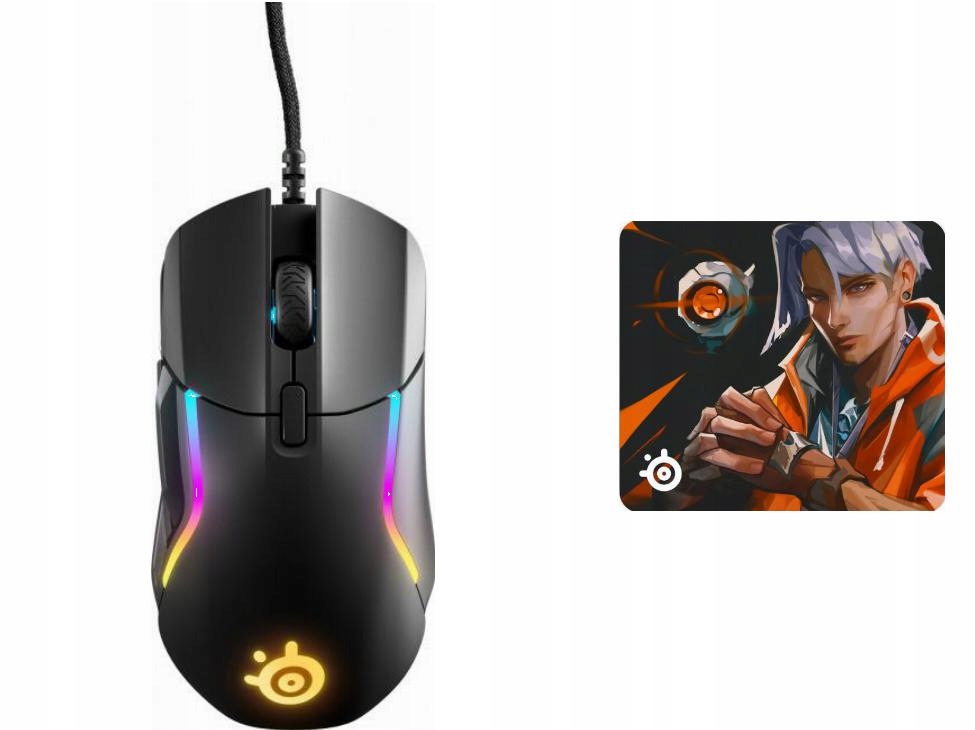MYSZKA GAMINGOWA SteelSeries Rival 5 + PODKŁADKA! - Sklep, Opinie, Cena w Allegro.pl