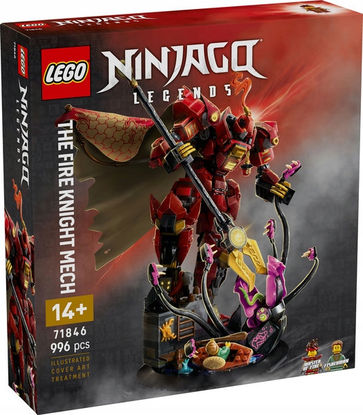 LEGO NINJAGO Mech ognistego rycerza 71846 (5702017815794) • Cena ...