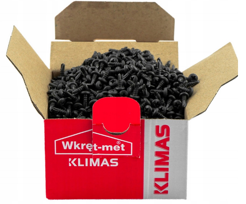 Wkręty do stali Wkręt-Met 3,5 x 9,5 mm 1000 szt. • Cena, Opinie • Gwoździe, wkręty, śruby, kołki ...