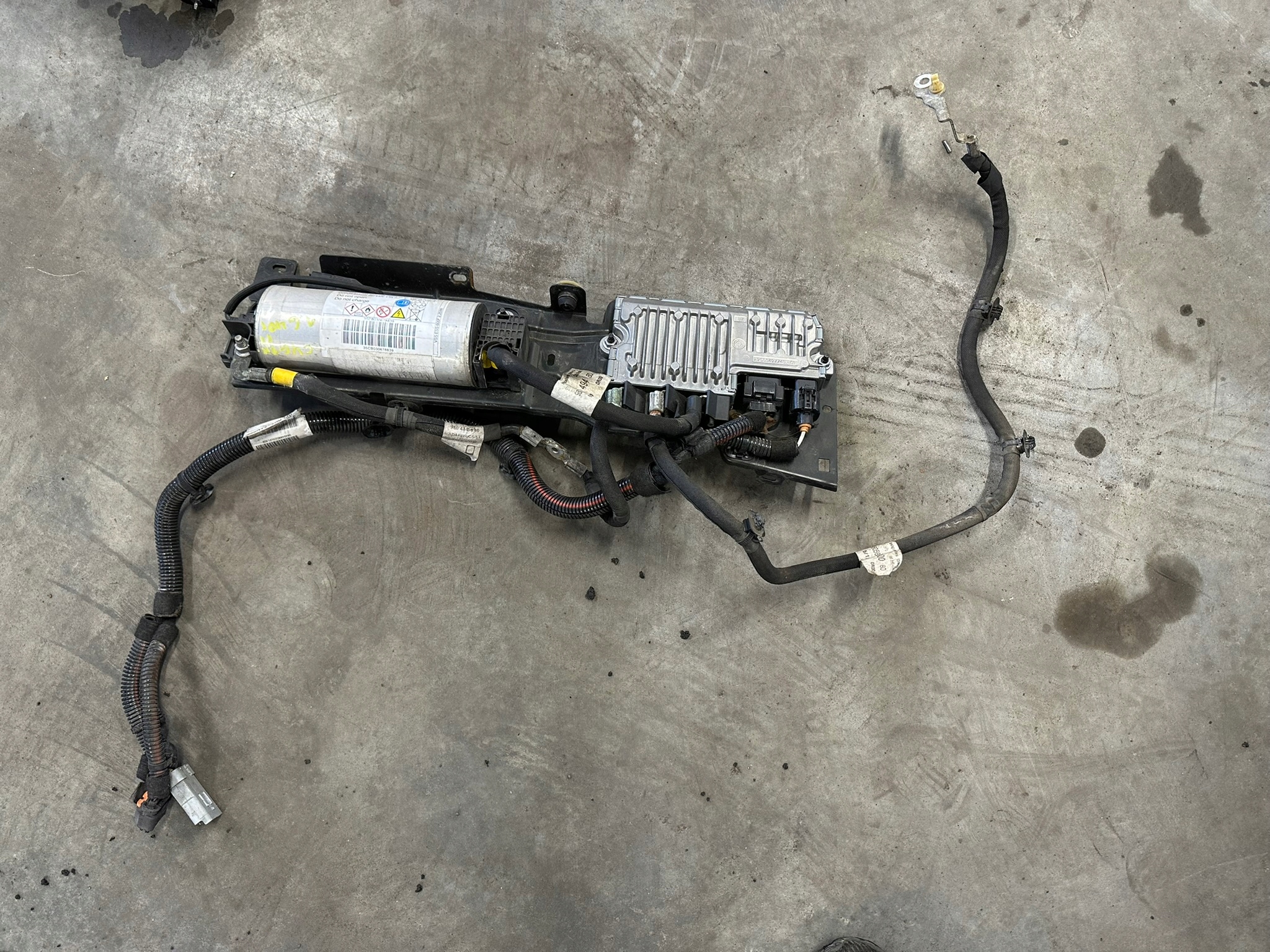 C4 Grand Picasso II Kondensator Moduł Start Stop 9801739380 A2C53427745 9801739380 A2C53427745 ...