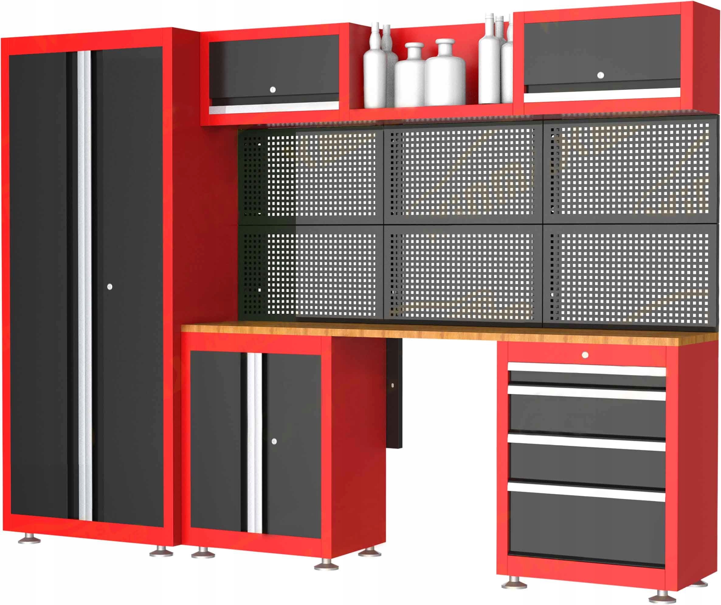 MEBLE WARSZTATOWE REGAŁ SZAFA TABLICA STÓŁ ZESTAW 07-6112 za 4649 zł z Białystok - Allegro.pl ...