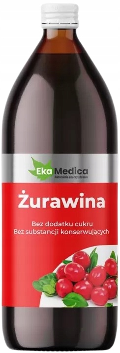 Brusnice 1L Zdravý močový mechúr Podpora močového systému Prirodzená ...