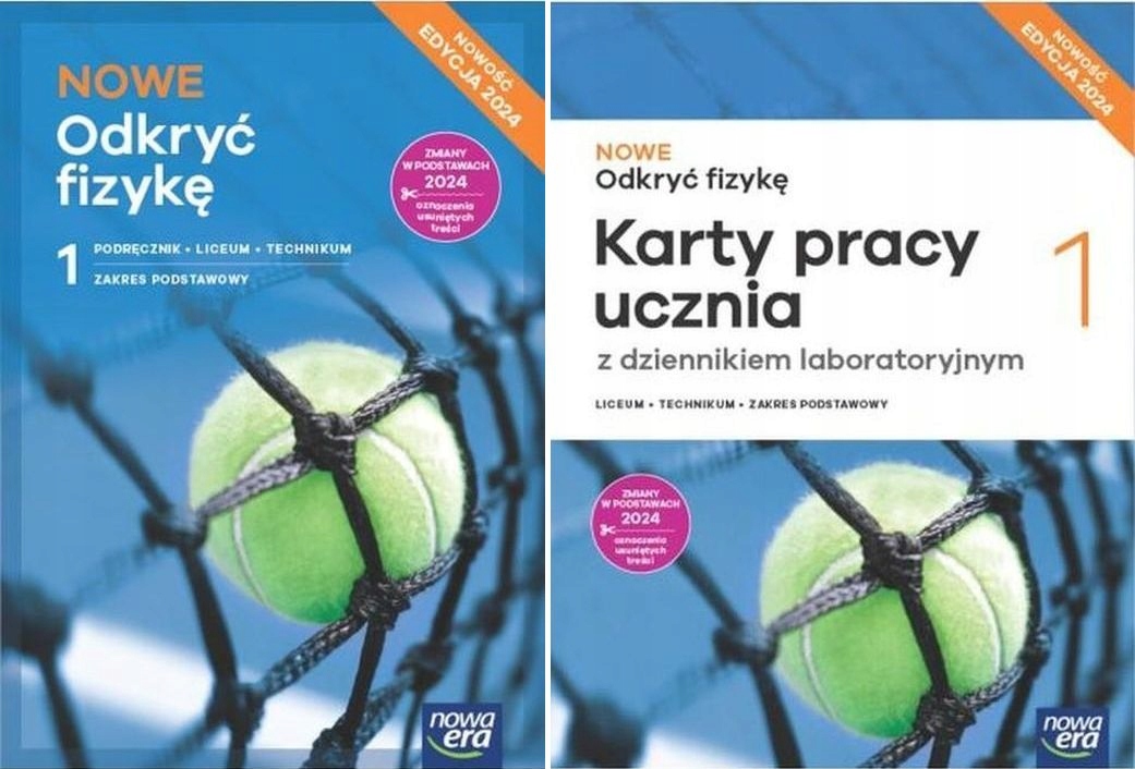 Nowe ODKRYĆ FIZYKĘ 1 LO Podręcznik + Karty pracy Zakres podstaw. 2024 (16712577404) | Podręcznik ...