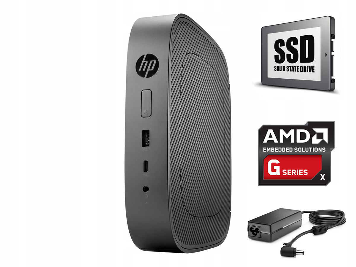 Mini PC KOMPUTER TERMINAL HP T530 AMD 4GB 128GB SSD WIN10 - Sklep ...
