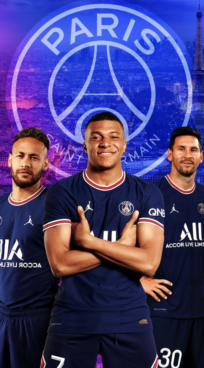 Plakat Piłkarski TRIO PSG Kylian Mbappe Neymar Lionel Messi 50x40 cm ... Plakat Piłkarski TRIO PSG Kylian Mbappe Neymar Lionel Messi 50x40 cm ...