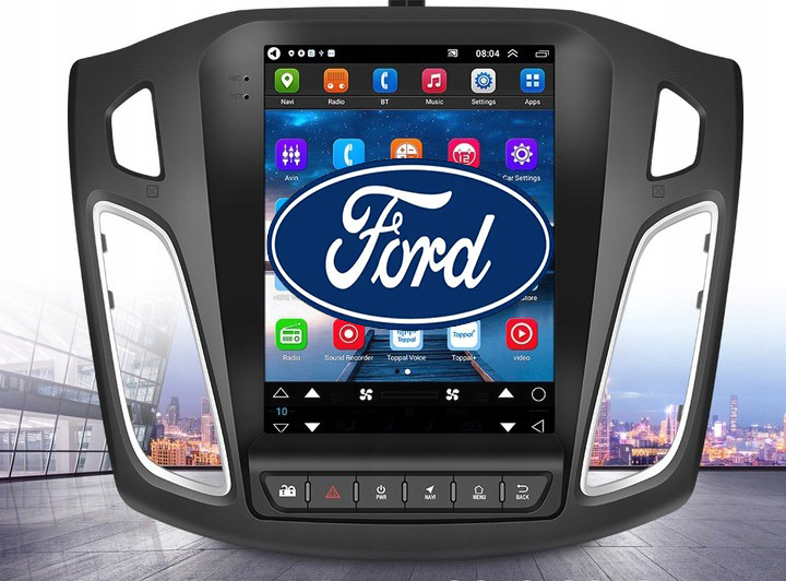 RADIO ANDROID FORD FOCUS MK3 DUŻY EKRAN 12-18 1/16 - Sklep, Opinie ...