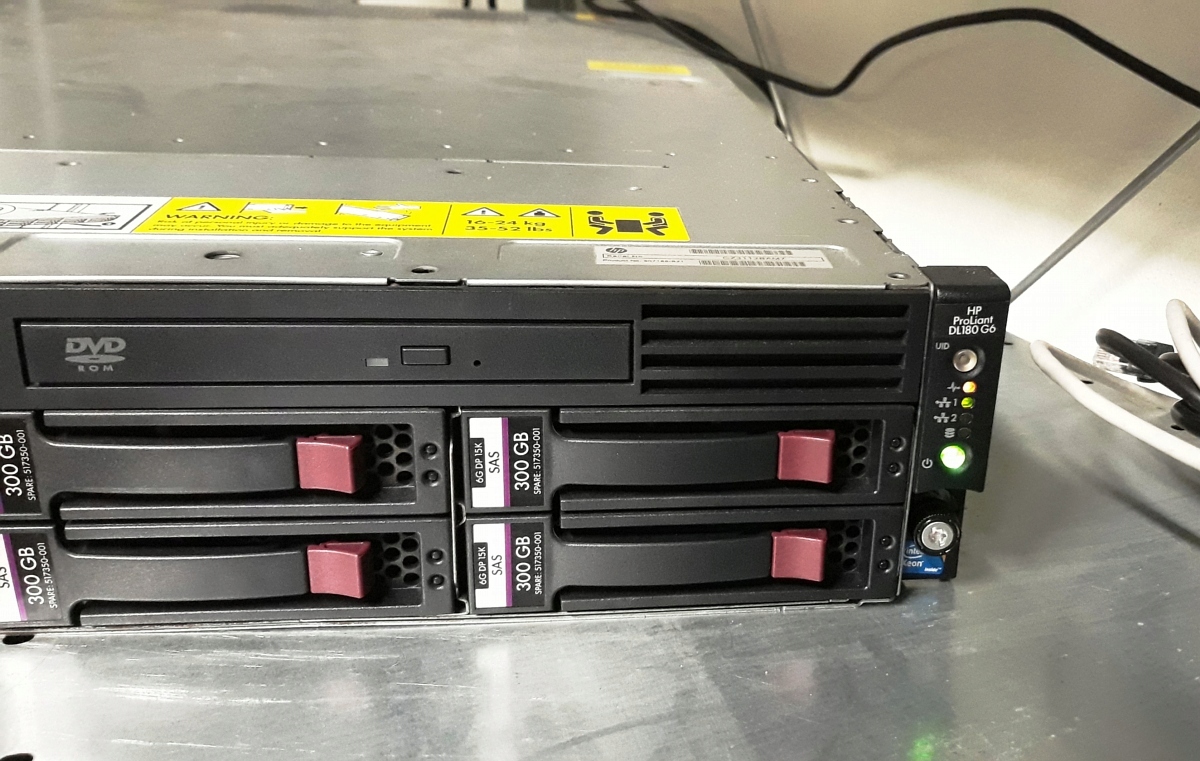 HP ProLiant DL180 G6 Server X5650 8xSAS - Sklep, Opinie, Cena w Allegro.pl