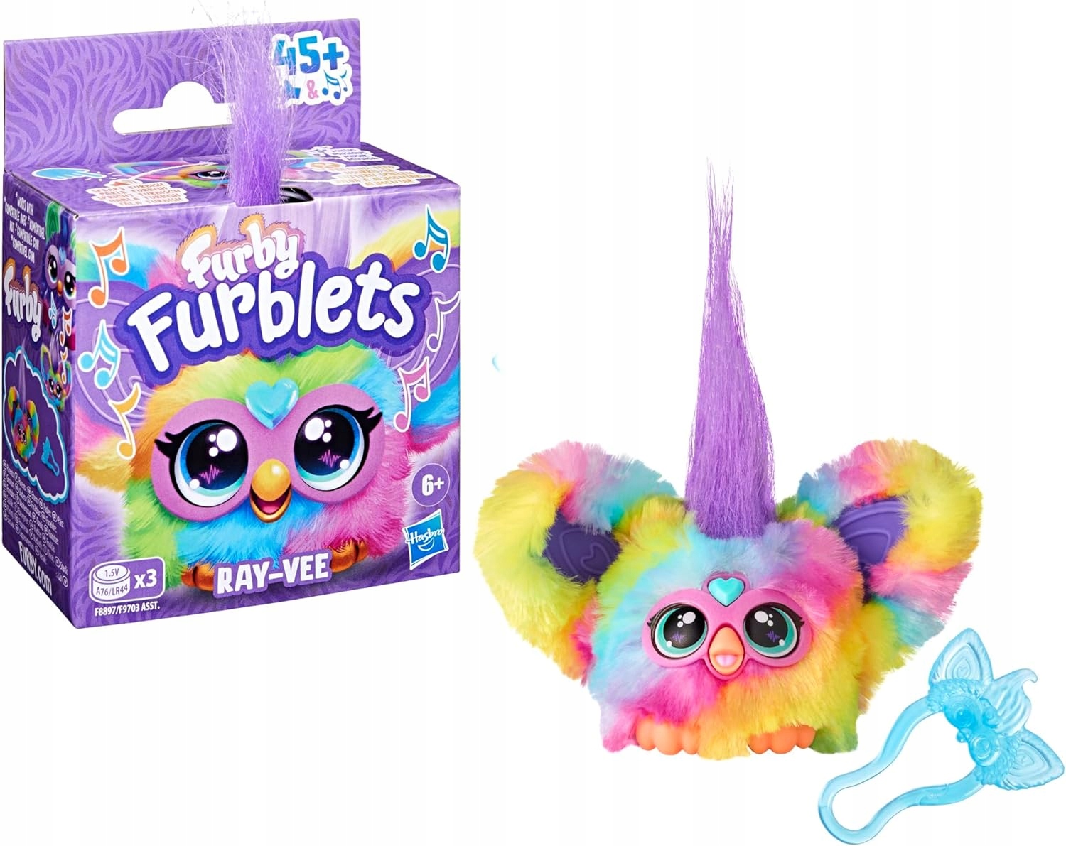 FURBY FURBLETS RAY-VEE INTERAKTYWNA MASKOTKA (5010996209405) • Cena ...
