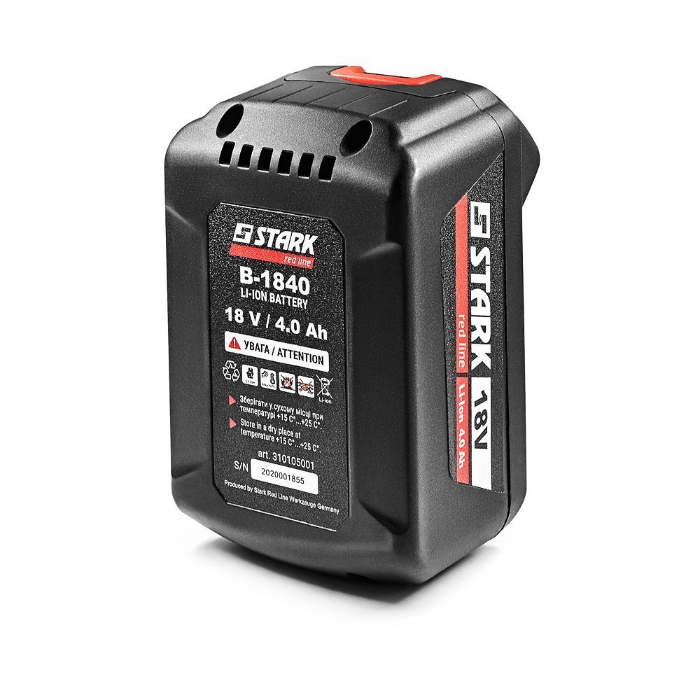 AKUMULÁTOR LI-LON STARK RED LINE 18V 4,0AH B 1840 za 1744.00CZK - Allegro