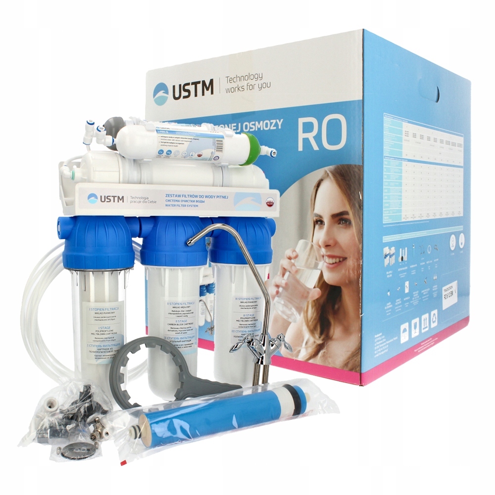 Filtr Wody Pitnej SYSTEM ODWRÓCONA OSMOZA pod Zlew R06 MINERALIZATOR Domowy - Sklep, Opinie ...