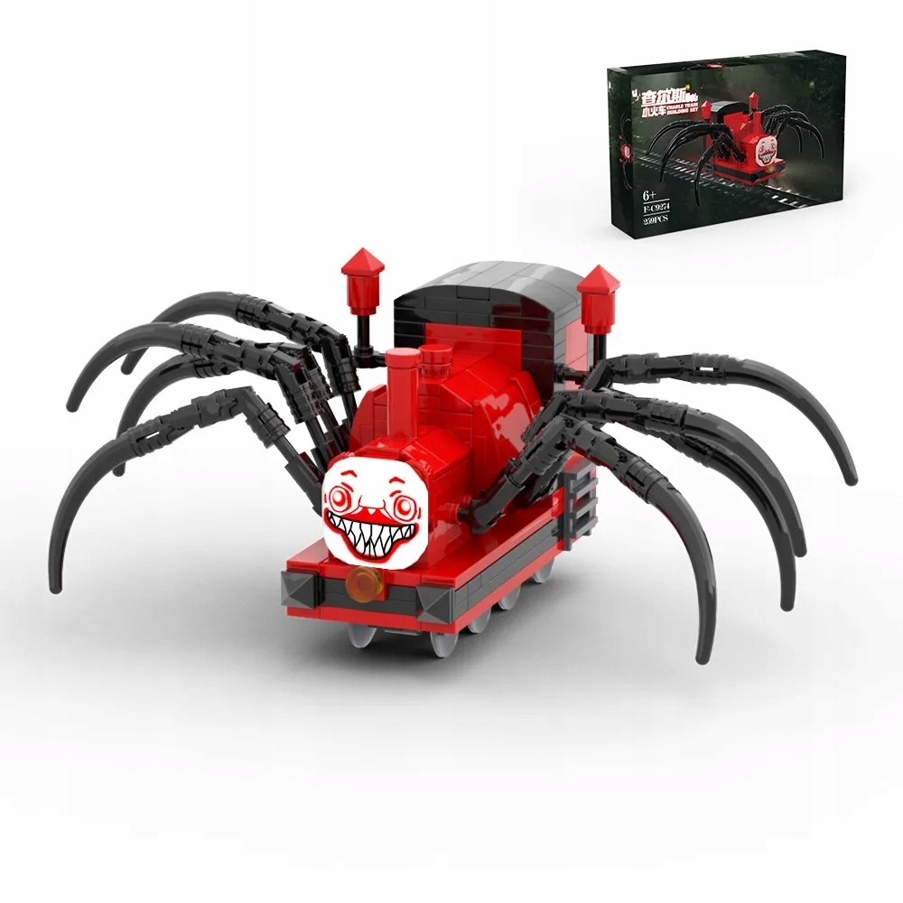 Choo Choo Charles Spider Train Building Blocks Set Horrors Game BUS EATER C 16844042777 - Allegro.pl
