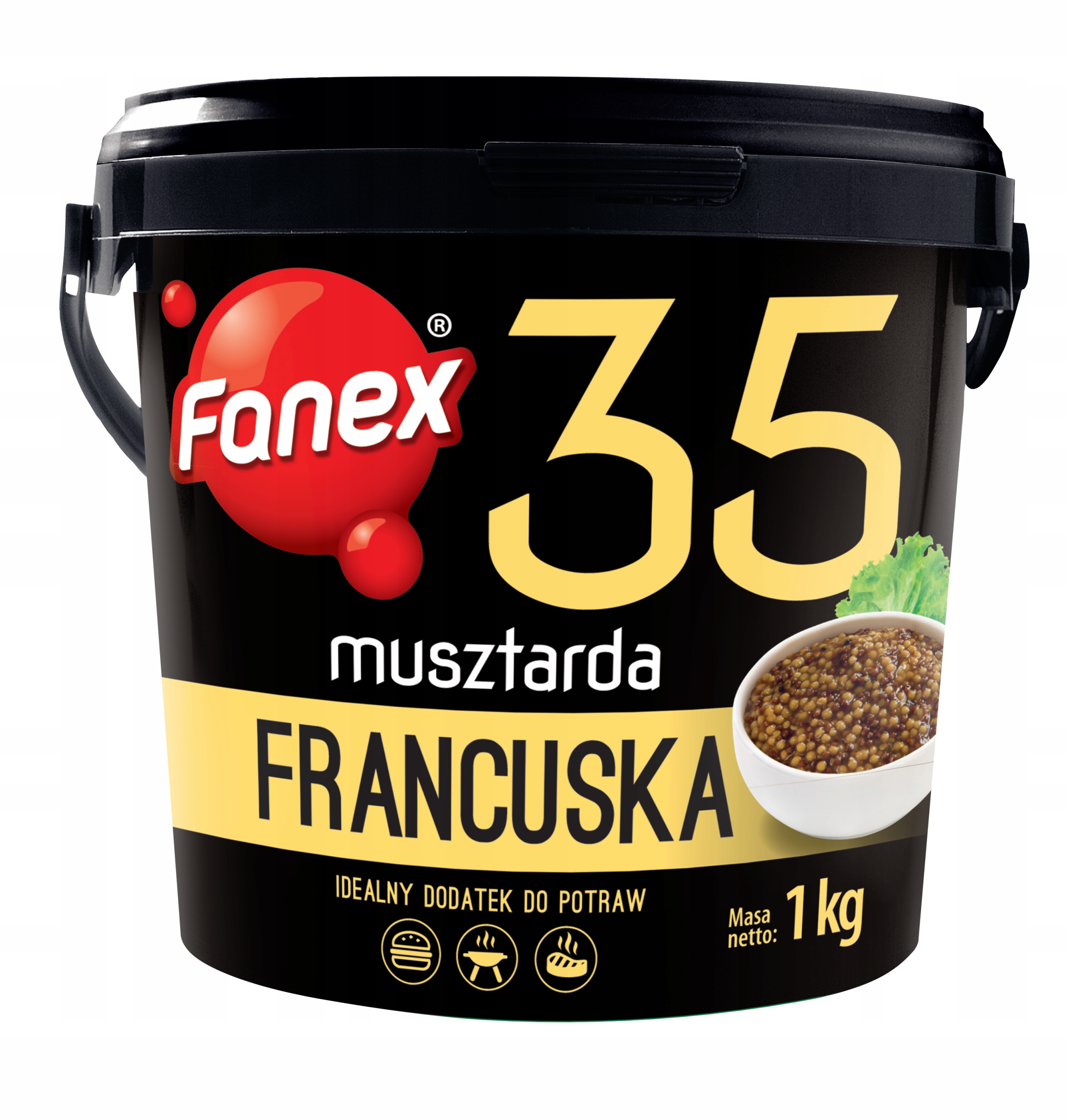 Musztarda francuska Fanex 1000 g (5900854002937) • Cena, Opinie ...