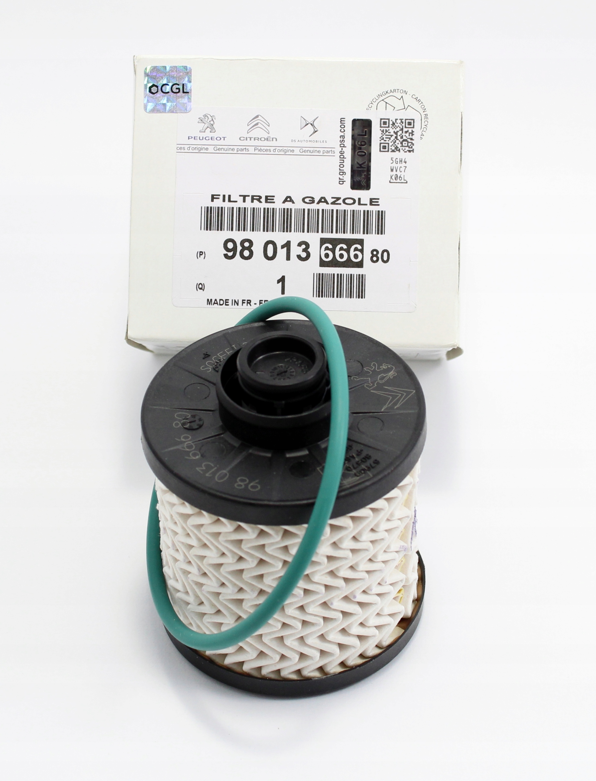 PEUGEOT 2008 208 3008 308 1.6 HDI FILTR PALIWA OE 5904608108166 za 99 ...