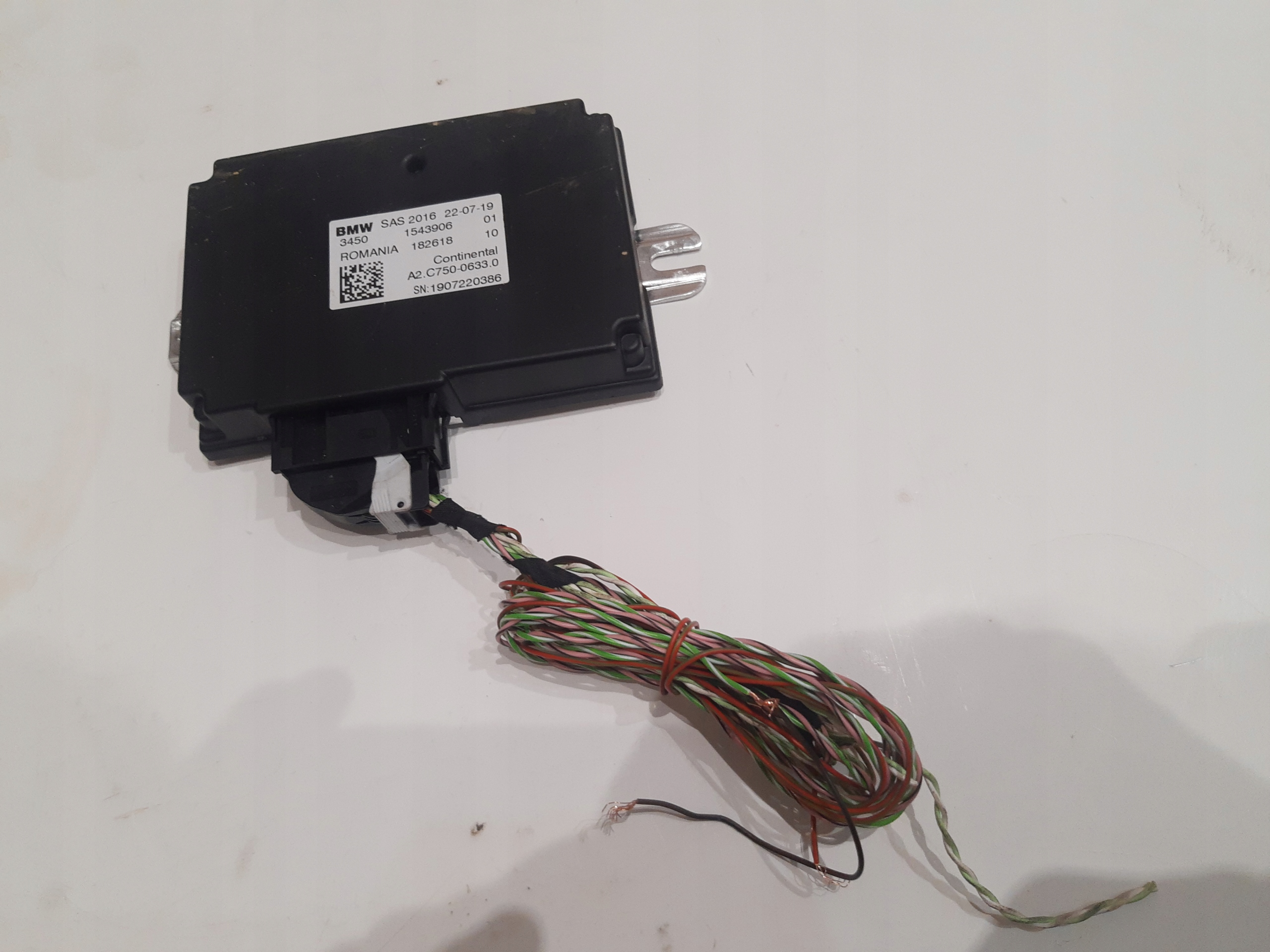 BMW G01 G11 G30 MODUL STEROWNIK SAS 1543906 za 1500.00PLN z Pabianice ...