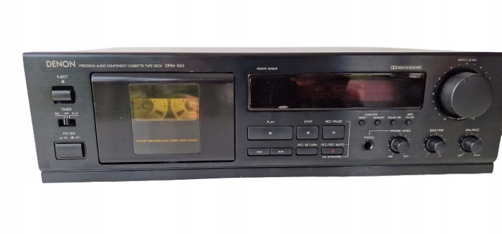 Magnetofon DENON DRM 550 deck - Sklep, Opinie, Cena w Allegro