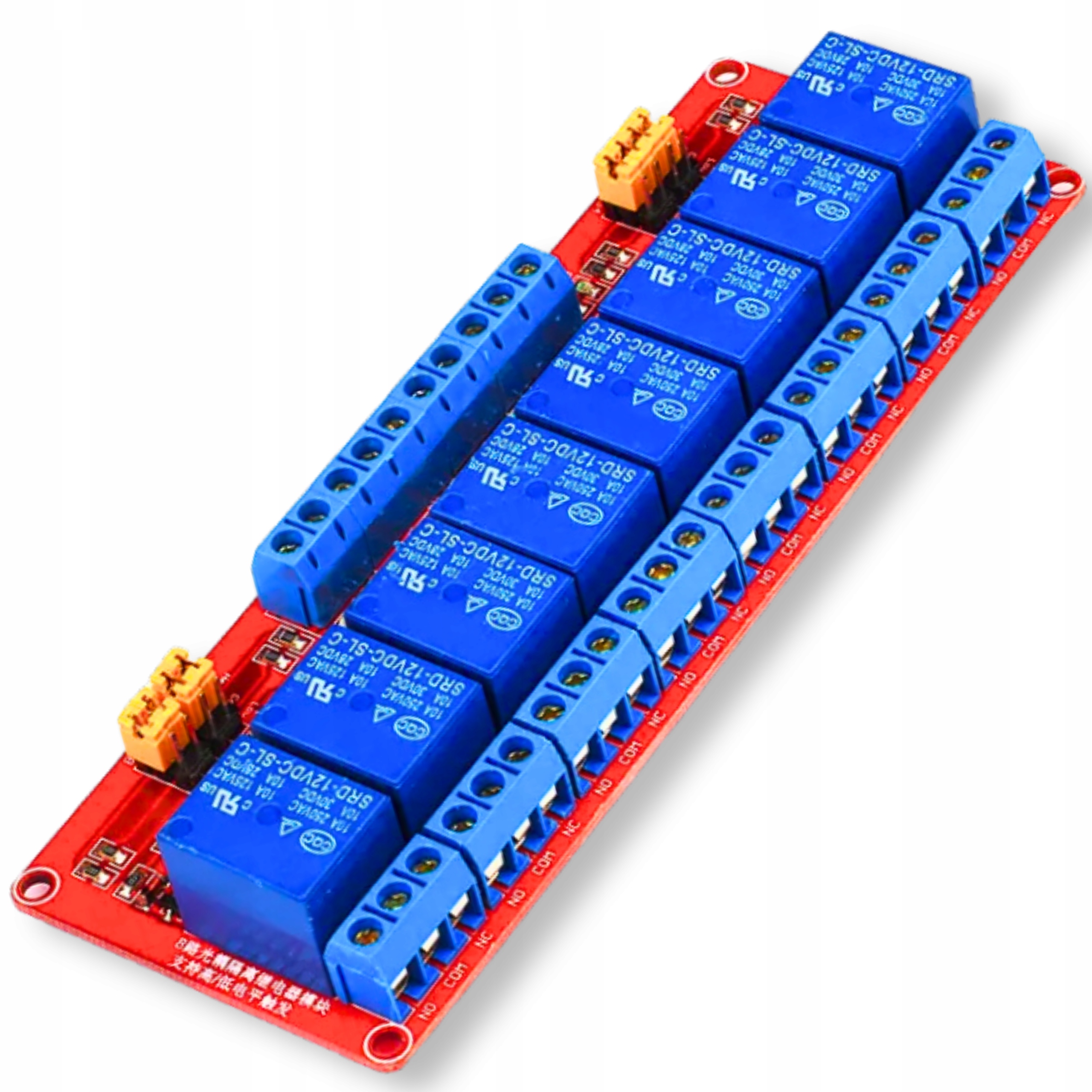 Przekaźnik Mikrobot 8-kanałowy 12V 10A sterowany stanem niskim/wysokim - Sklep, Opinie, Cena w ...