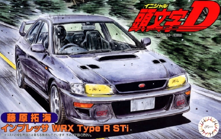 Subaru Impreza WRX STI Bunta Fujiwara 1:24 Fujimi 13724304053 - Allegro.pl