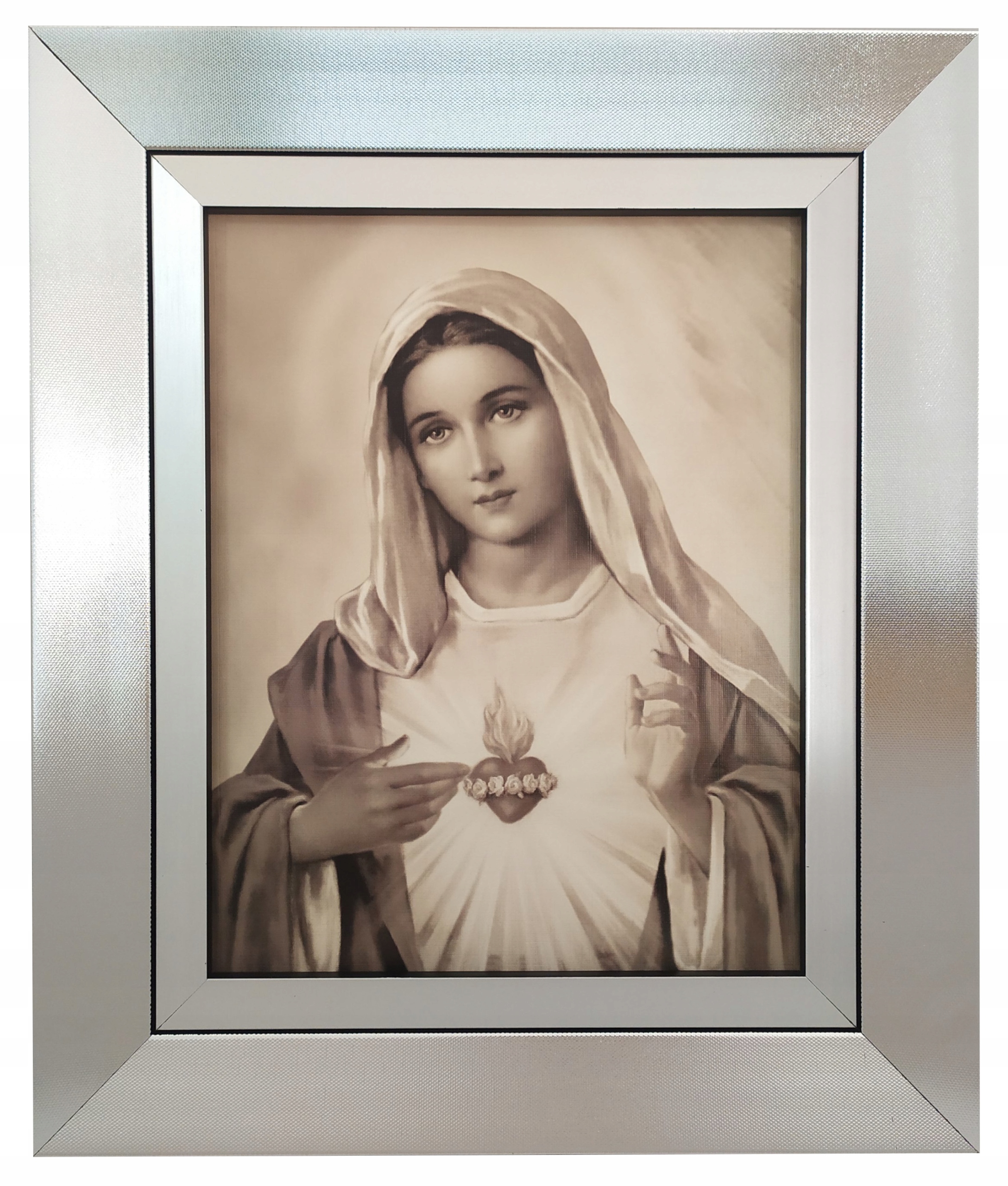 Obraz Srebrny Religijny - Niska cena na Allegro.pl