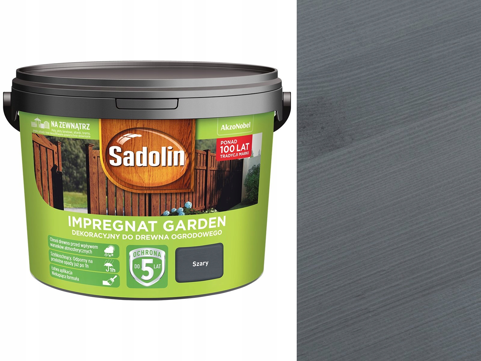 Sadolin impregnálószer Szürke 9L OUTLET LEJÁRATI IDŐ za 11500.00HUF-ért ...