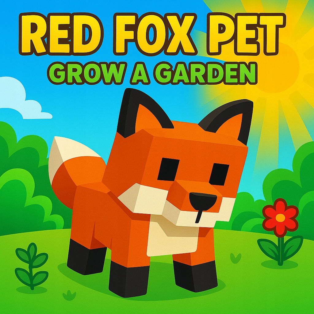 Red Fox – Grow a Garden | Roblox Pet - Stan: 19.99PLN - Sklepy, Opinie ...