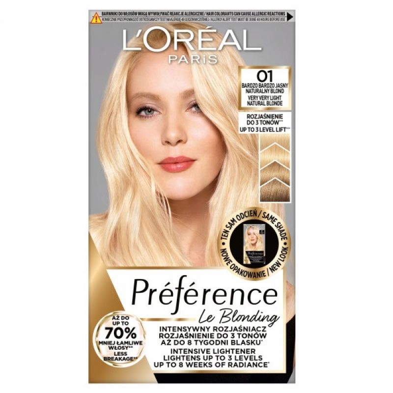 L'Oreal Paris farba do włosów Preference 01 13849041126 - Allegro.pl L'Oreal Paris farba do włosów Preference 01 13849041126 - Allegro.pl