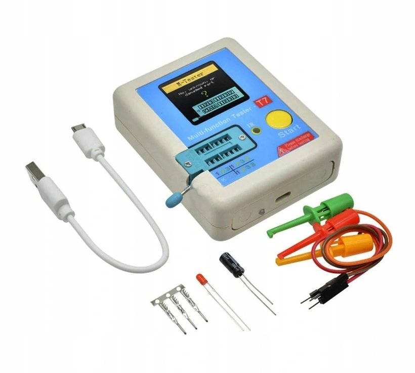 TESTER TRANZISTOROV LCR-T7 METER NPN RLC MOSFET - Allegro