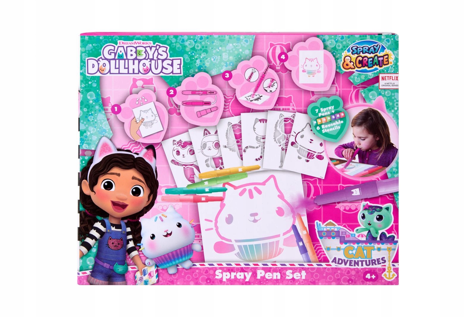 GABBY'S DOLLHOUSE - SPRAY PEN SET (GD23364V) (8719668030800) • Cena ...