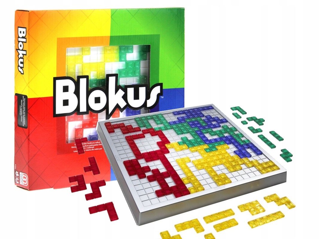 GRA RODZINNA BLOKUS logiczna gra planszowa dla całej rodziny BJV44 - Stan: Nowy 98.00PLN ...