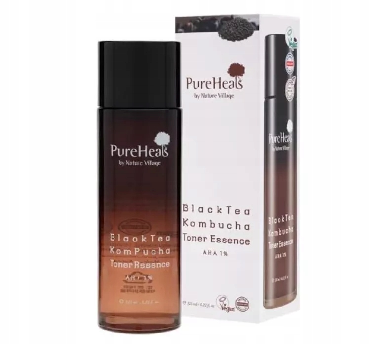 PUREHEALS BLACKTEA KOMBUCHA TONER ESSENCE 125ML • Cena, Opinie - Allegro
