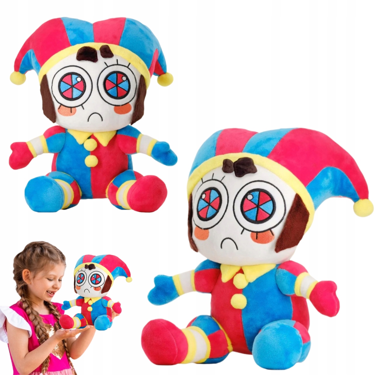 Plyšák Pomni z The Amazing Digital Circus - 25 cm - Allegro