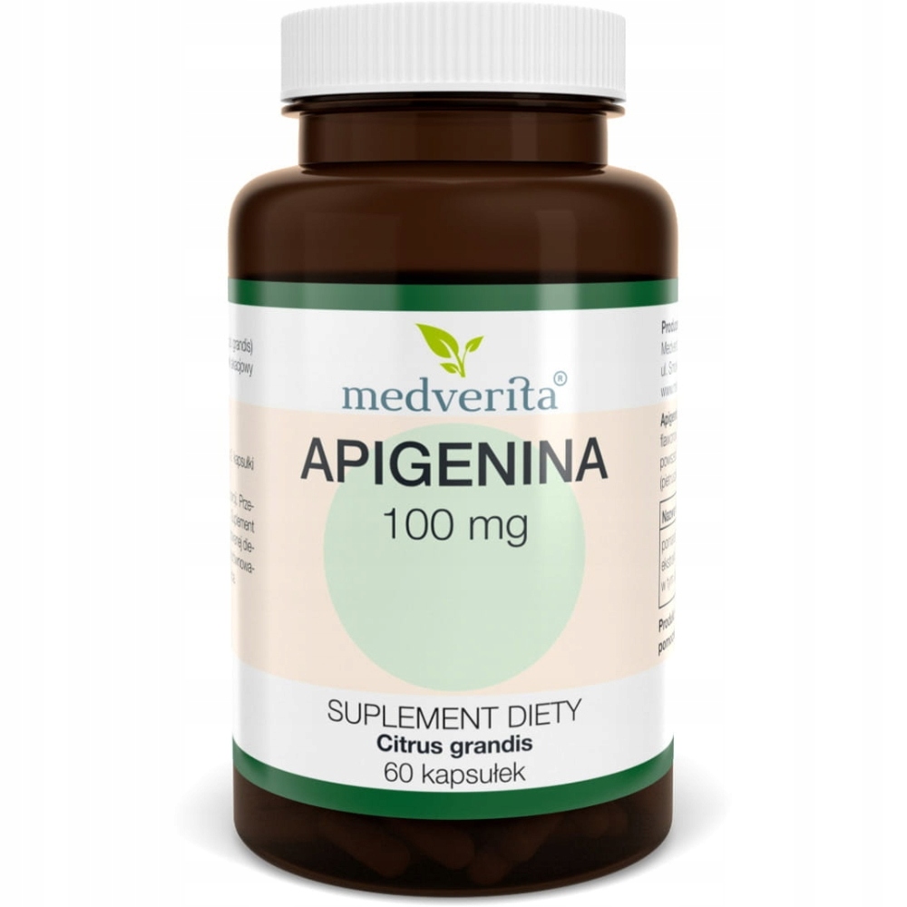 Medverita Apigenina 100 mg 60 kaps. ANTYOKSYDANTY (5903686581342 ...