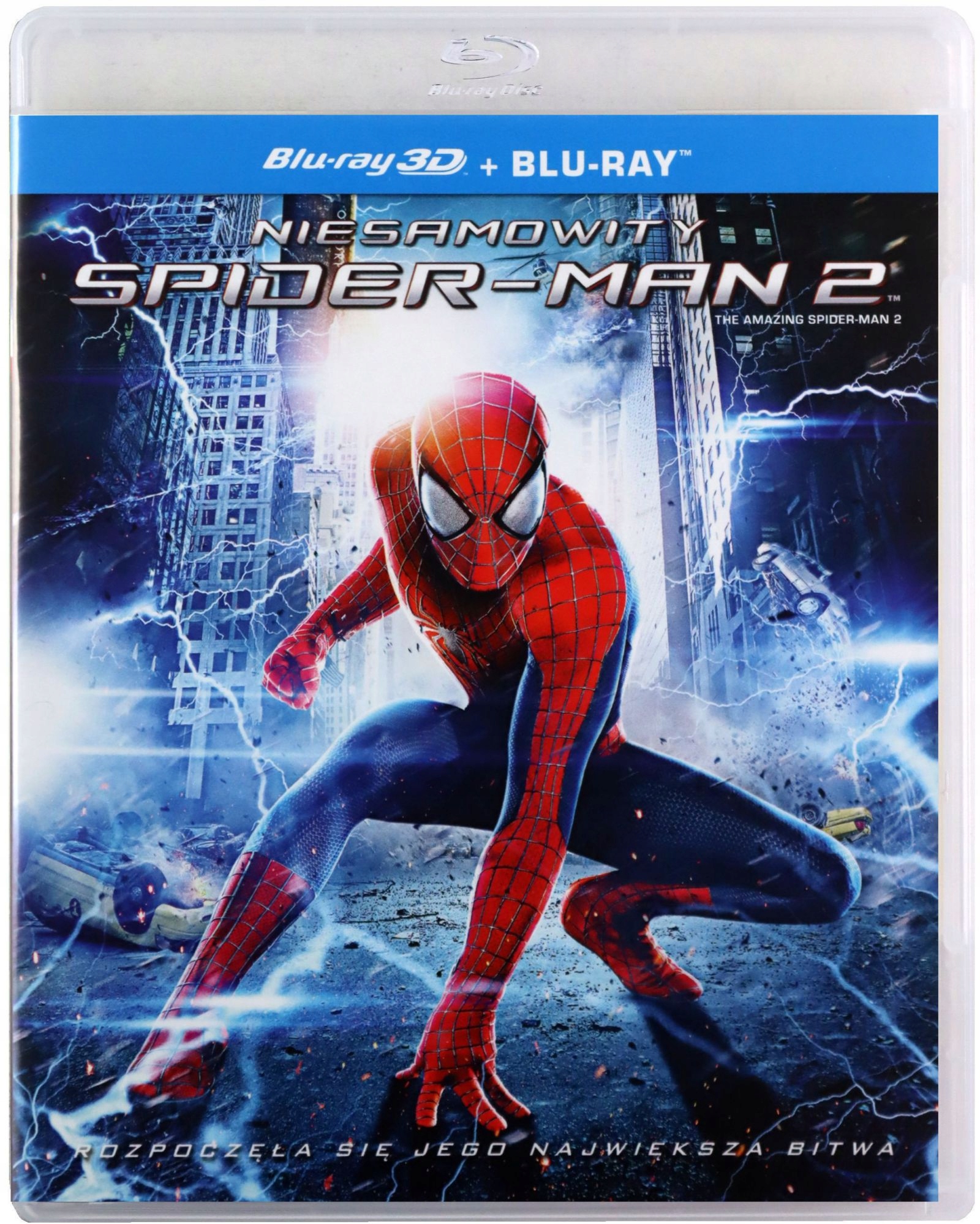 ÚŽASNÝ Spider-Man 2 3D [BLU-RAY 3D]+[BLU-RAY] za 617.00CZK - Allegro