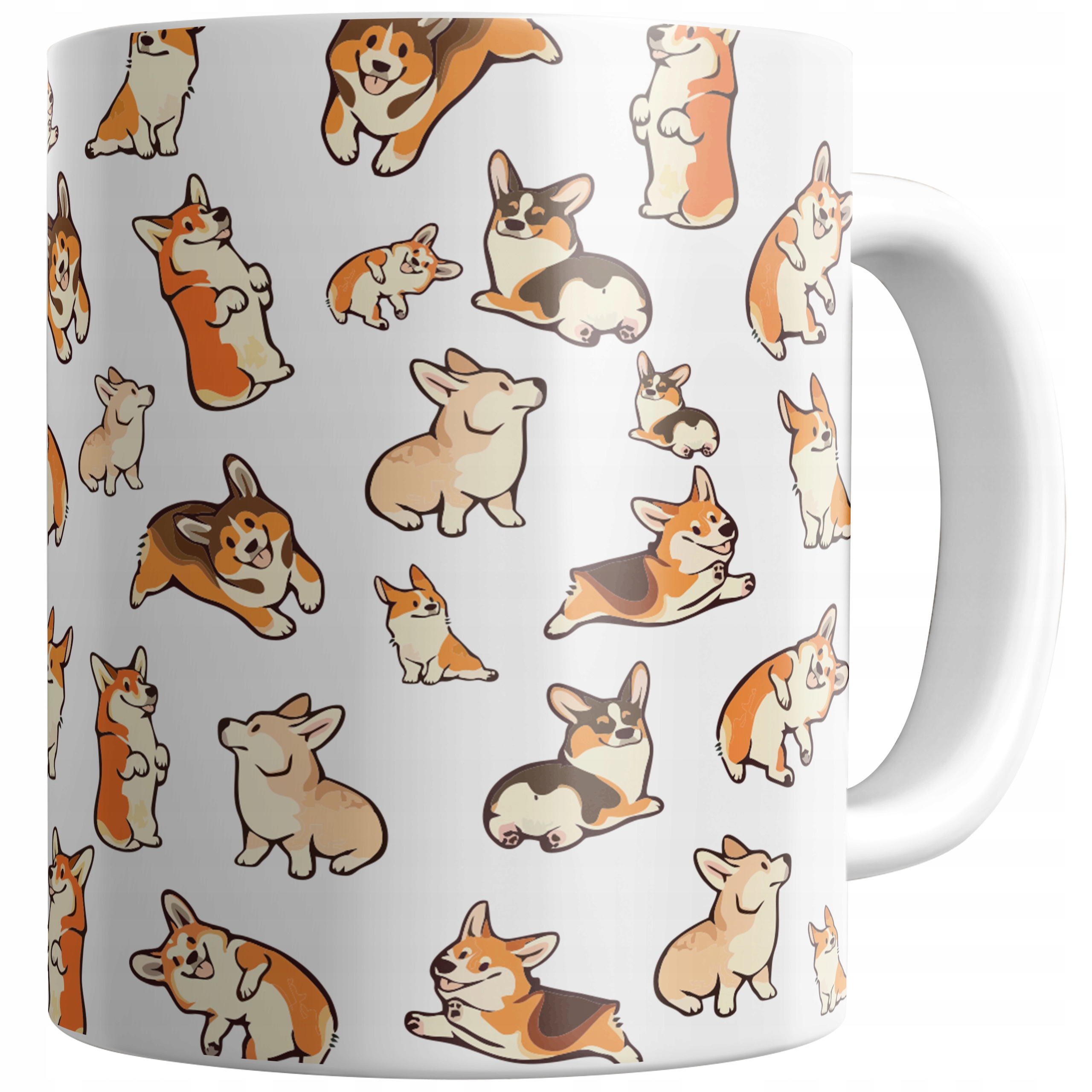 HRNEK S POTISKEM WELSH CORGI KORGI PES PEJSEK za 180 Kč - Allegro