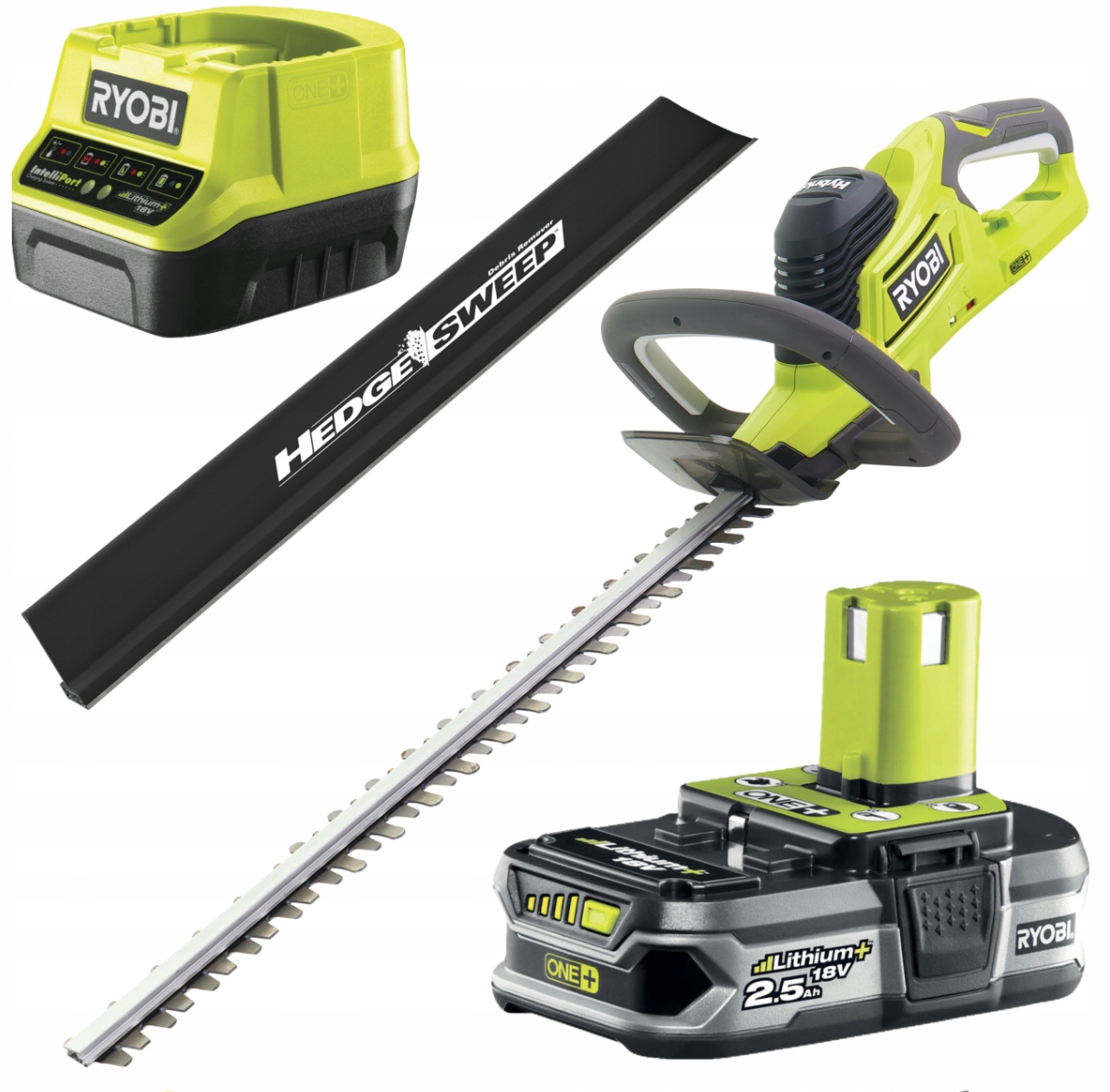 Nożyce do żywopłotu Ryobi ONE+ RHT1850H25HS + Akumualtor 2,5Ah ...
