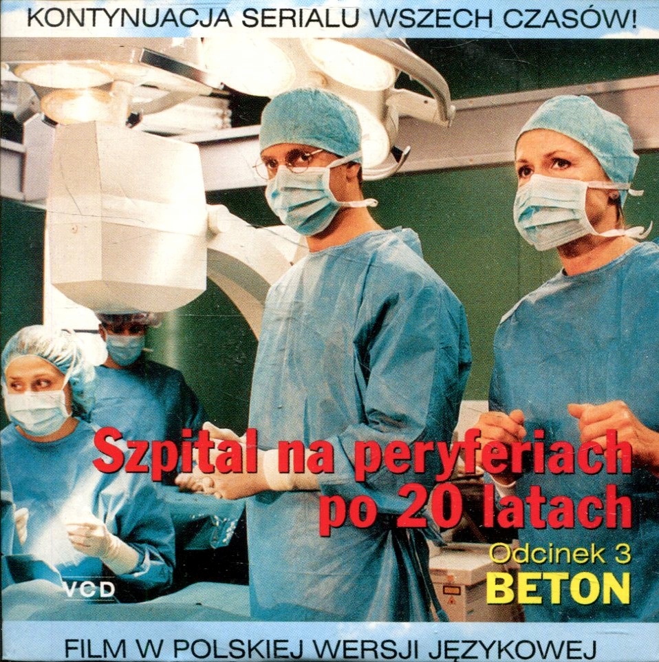 SZPITAL NA PERYFERIACH PO 20 LATACH płyta DVD • Cena, Opinie - Allegro