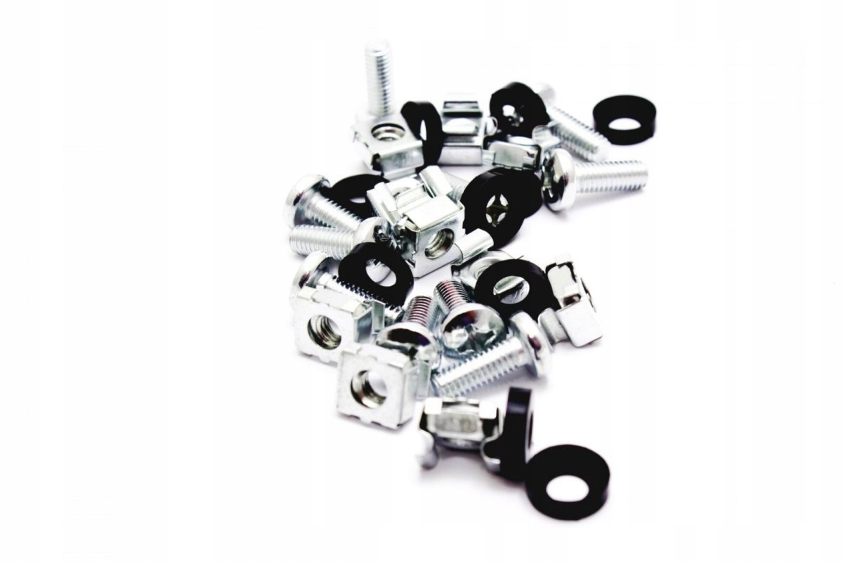 ŚRUBY DO SZAF RACK M6 KOMPLET X10 ŚRUBY MONTAŻOWE - Sklep, Opinie, Cena ...