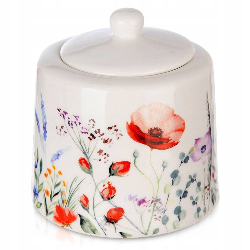 Cukierniczka porcelanowa biała MAKI 320 ml (8592381208141) • Cena, Opinie • Cukiernice ...