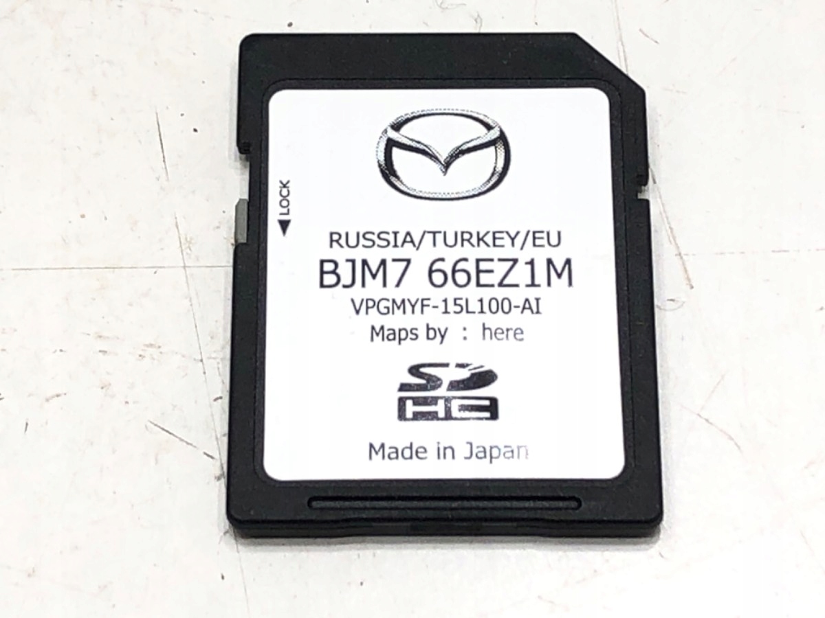 KARTA NAWIGACJI SD BJM766EZ1M MAZDA 2 DL 14-22 za 144.00PLN z Miejsce ...