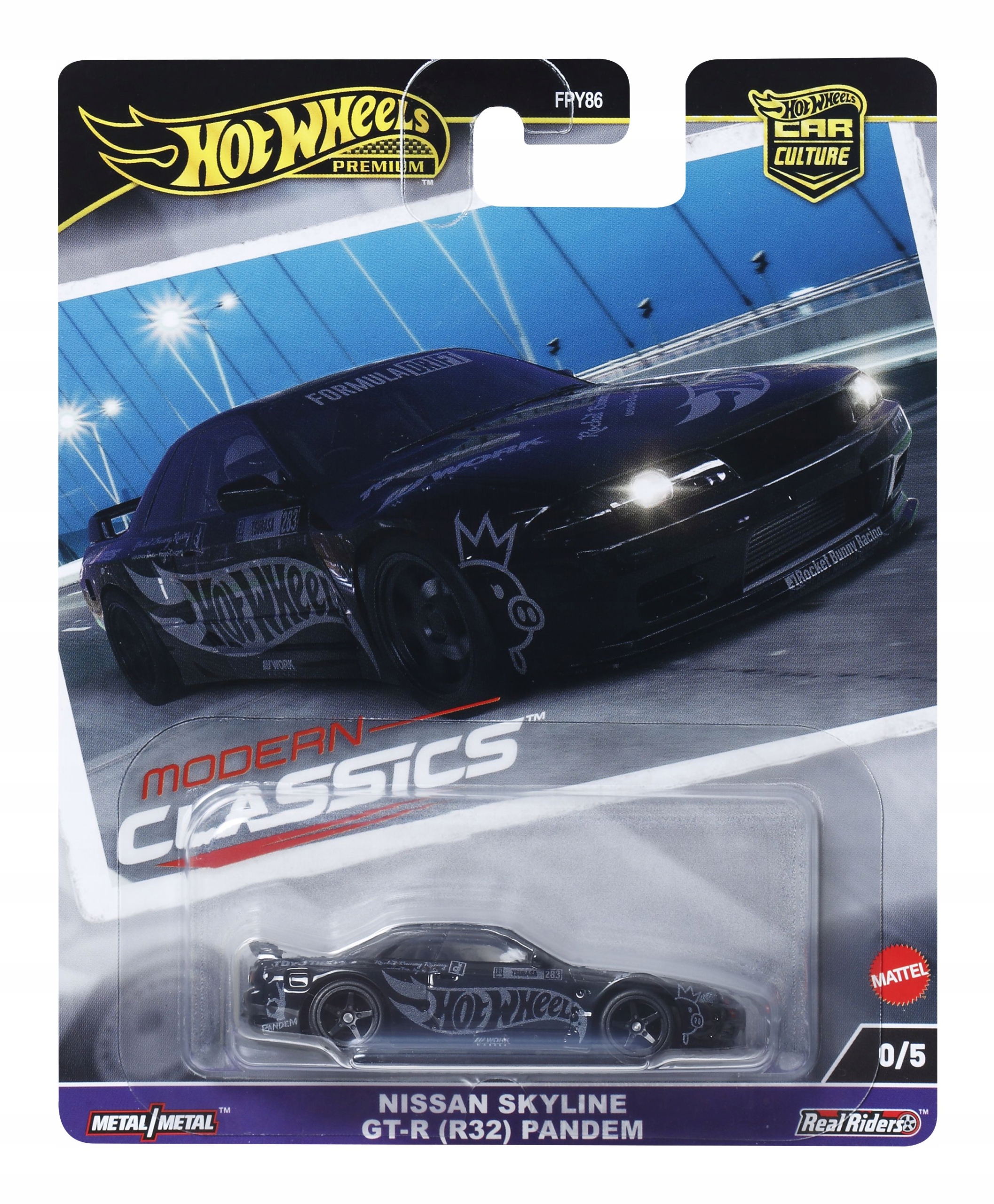 HOT WHEELS PREMIUM MODERN CLASSIC 0/5 CHASE Nissan Skyline GT-R (R32 ...