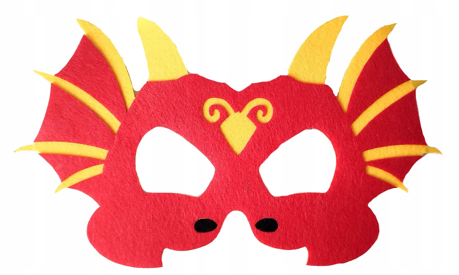 FILCOWA MASKA CZERWONY SMOK KARNAWAŁ | Dla chłopca \ Stroje ...