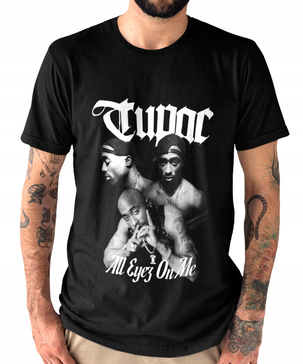 KOSZULKA 2PAC TUPAC 2 PAC TU PAC HIP HOP ALL EYEZ • Cena, Opinie • T ...
