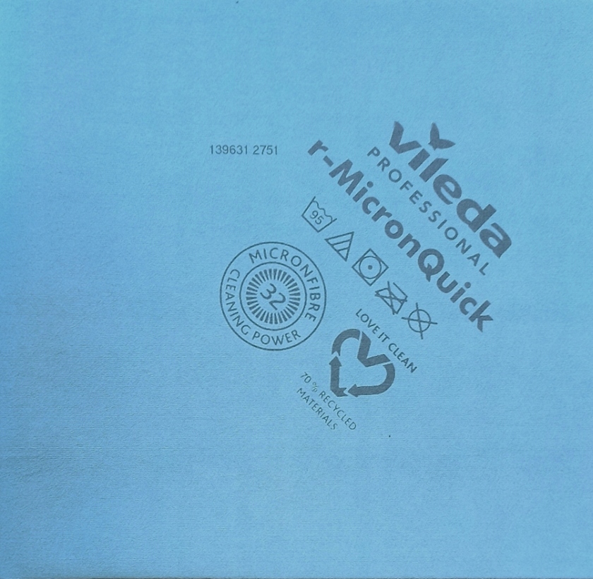 Vileda Professional ściereczka Micron Quick Blue (4023103196711) • Cena ...