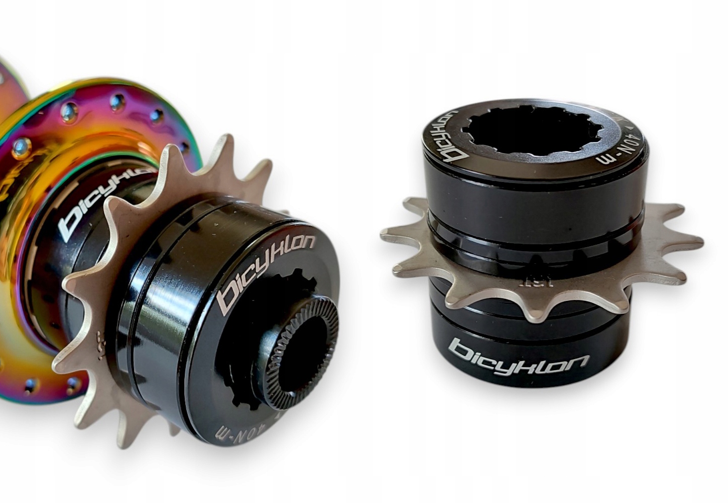 ADAPTER REDUKTOR ZAMIAST KASETY BICYKLON SINGLE SPEED KIT 13T - CZARNY - 5905549570456 ...