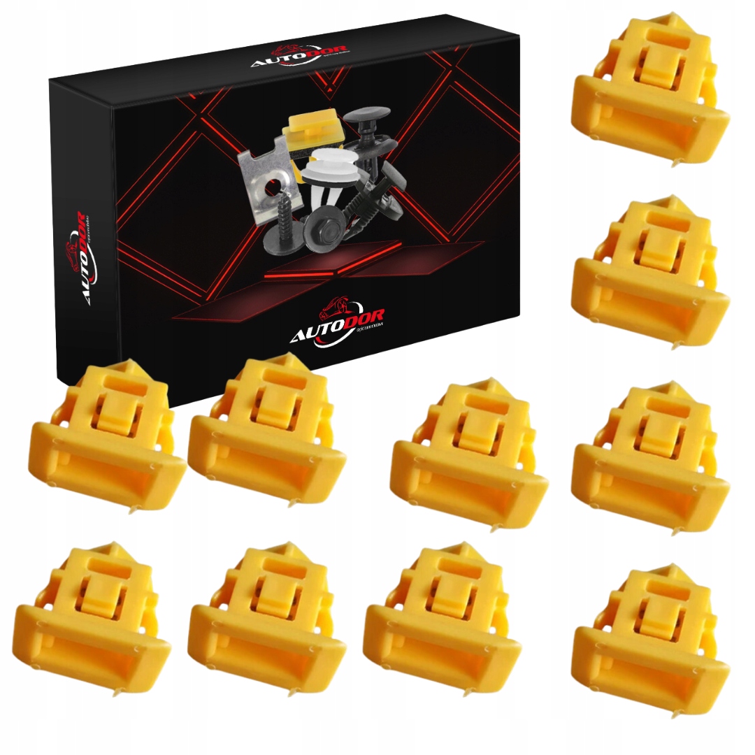 10szt VOLVO SPINKI KOŁKI WCISKI LISTWY PROGOWEJ 8620997 KOMPLET 10SZT ...