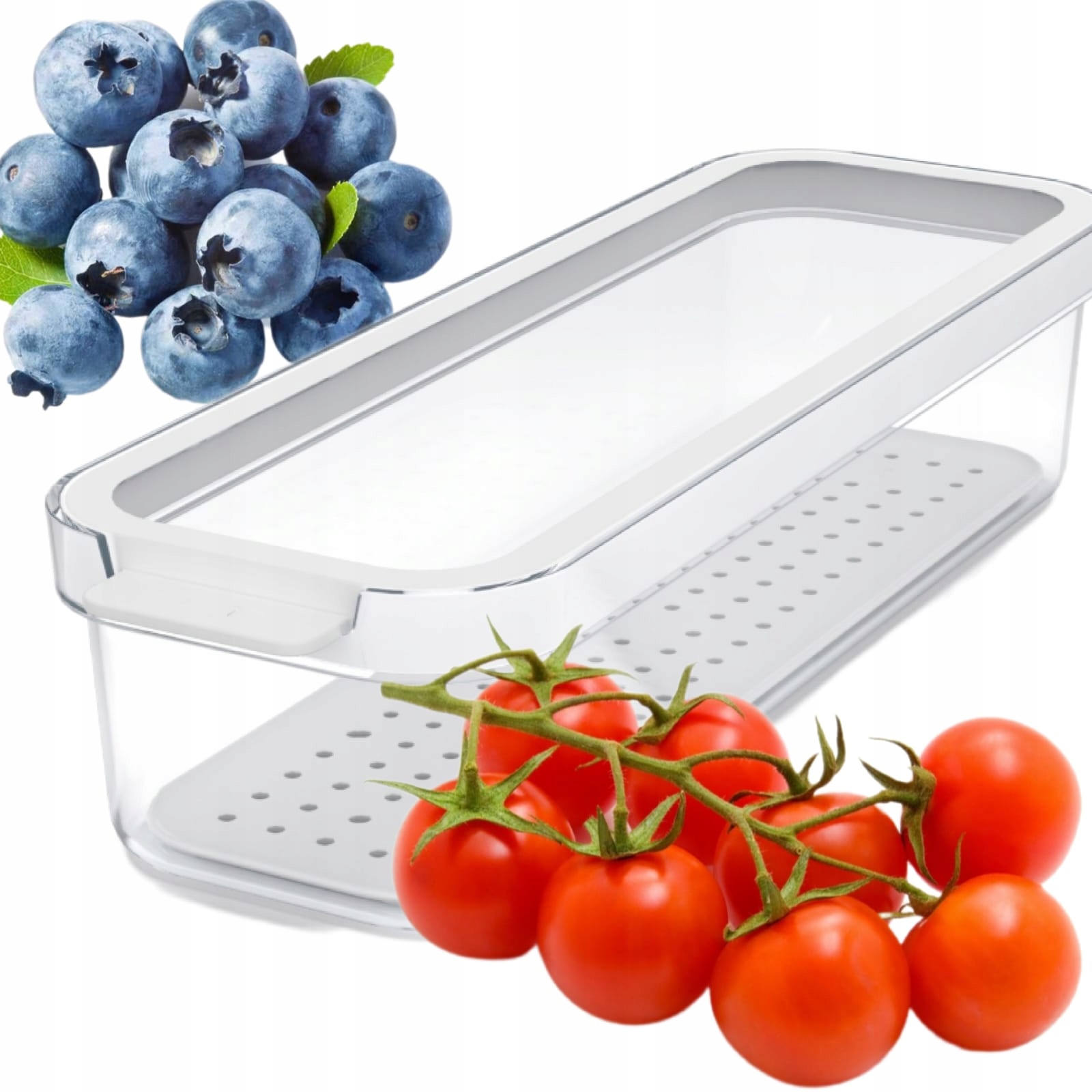 Organizer pojemnik do lodówki na sery wędliny warzywa 1,15 L CAUMA Rotho (7610859254900) • Cena ...