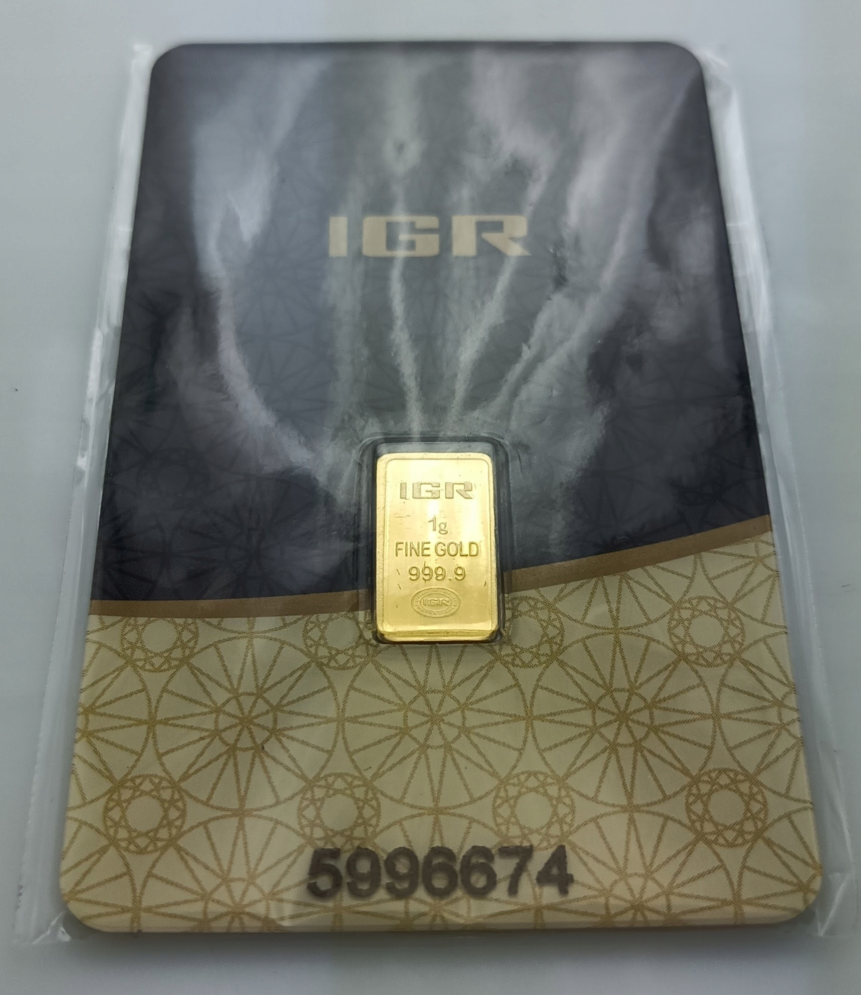 Sztabka złota IGR, 1 g 15010541610 - Allegro.pl